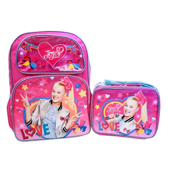 JoJo Siwa | Accessories | Jojo Siwa Backpack And Lunch Bag Set Girls ...